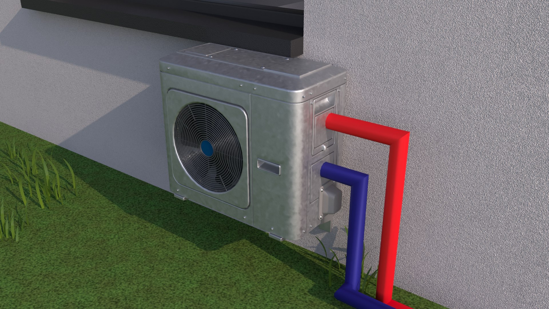 3D Home Solar Energy System Model - TurboSquid 1954648
