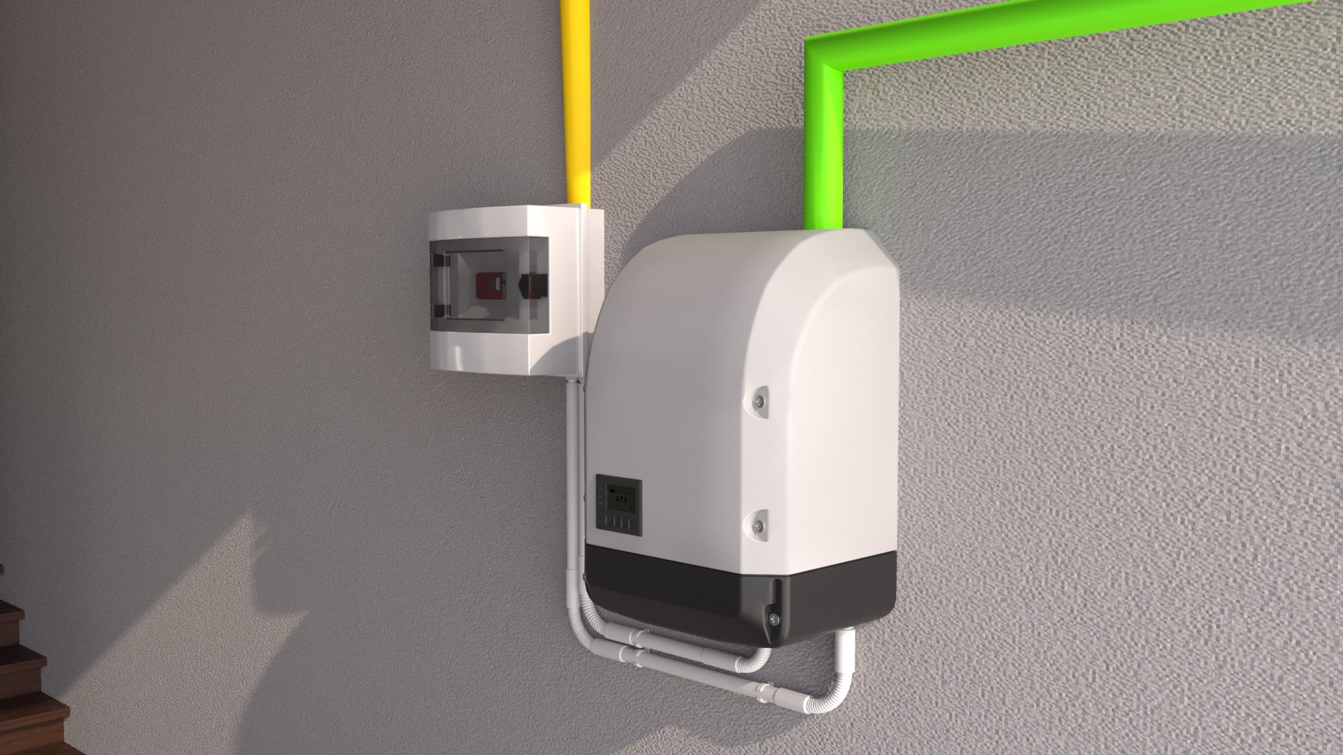 3D Home Solar Energy System Model - TurboSquid 1954648