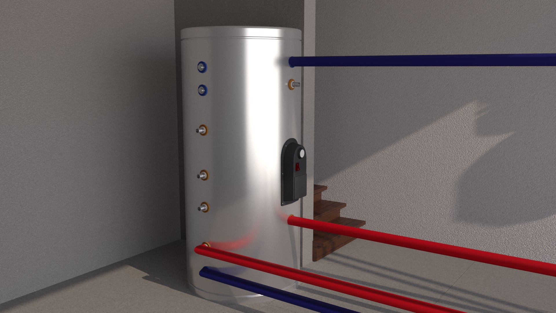 3D Home Solar Energy System Model - TurboSquid 1954648