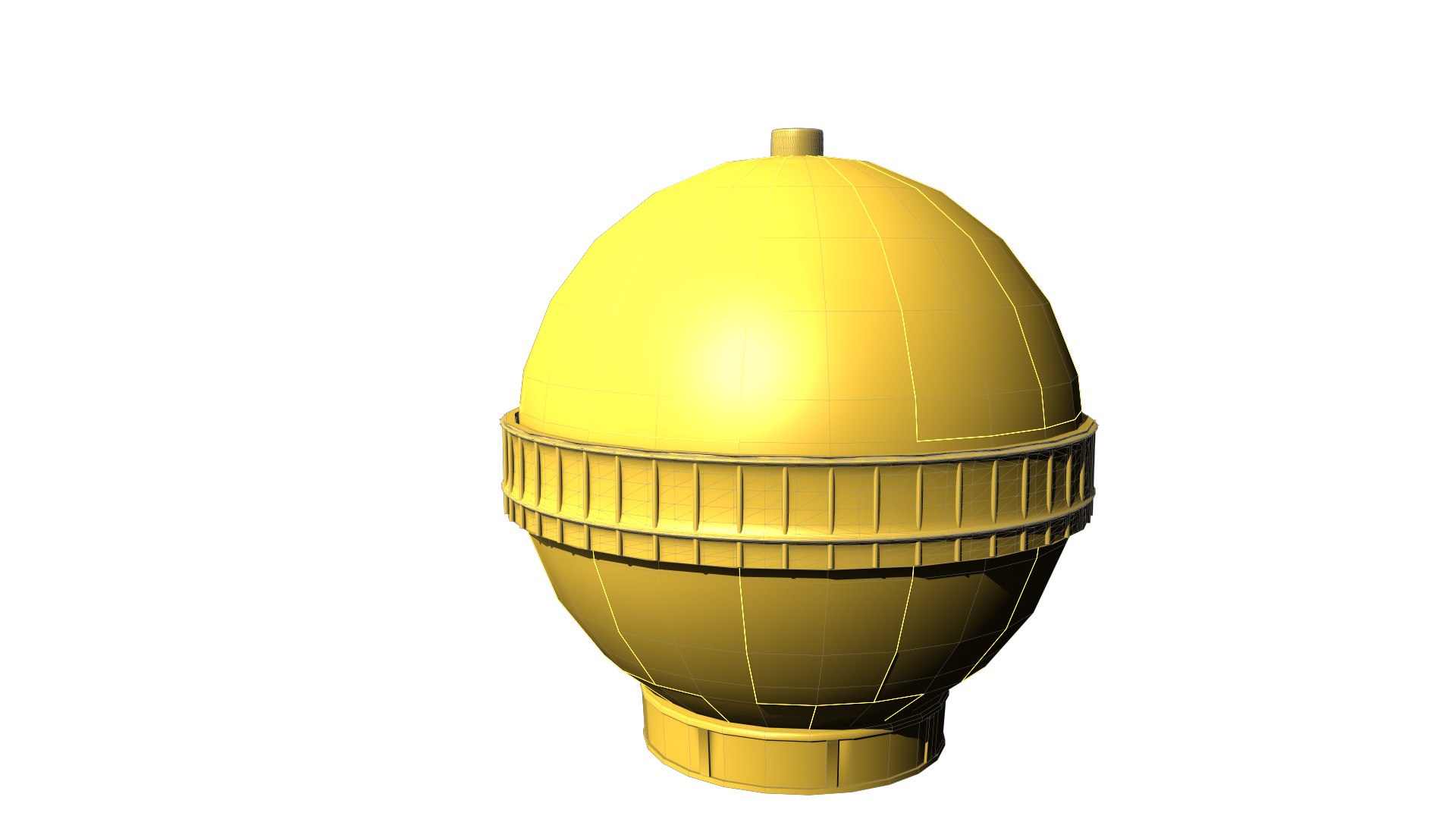 Lng K-moss Cargo Tank Model - TurboSquid 1249009