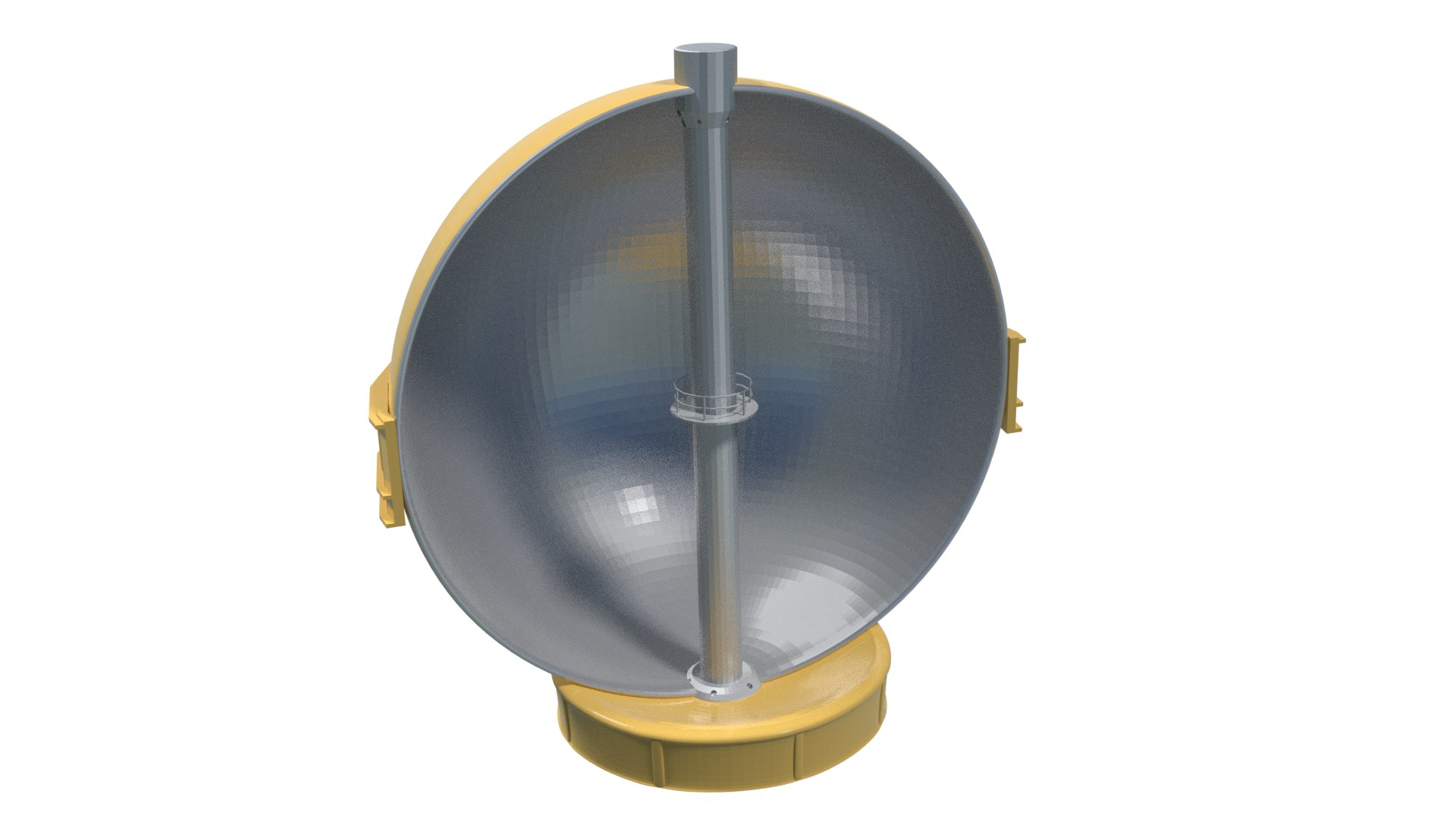 Lng K-moss Cargo Tank Model - TurboSquid 1249009