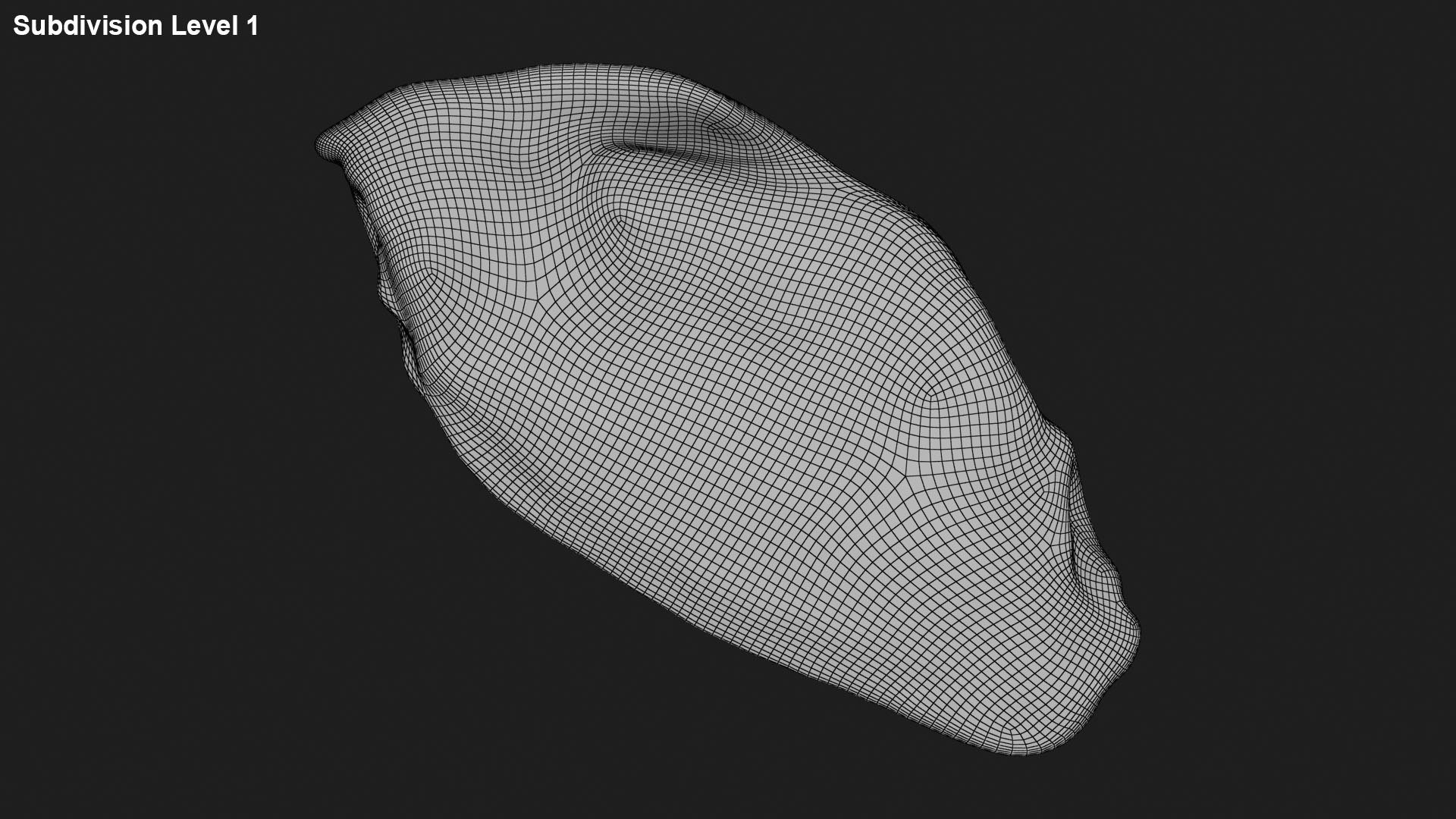 3D model Fresh Raw Chicken Middle Wing v2 - TurboSquid 2056942