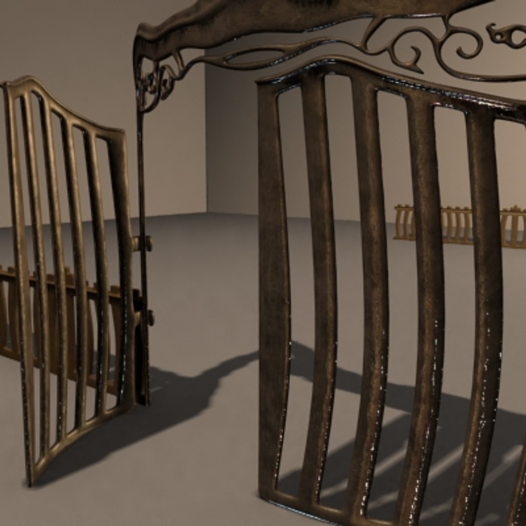 3ds max gate b