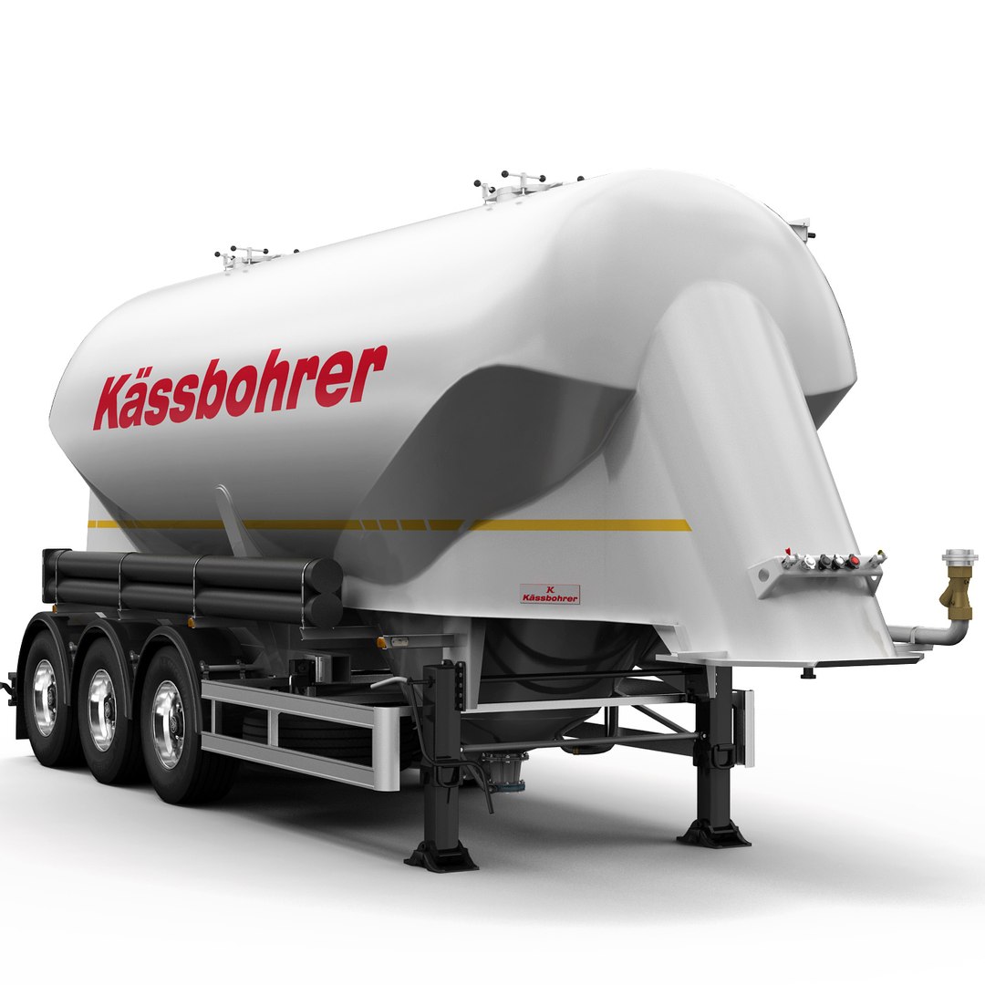 Cement Trailer Kassbohrer