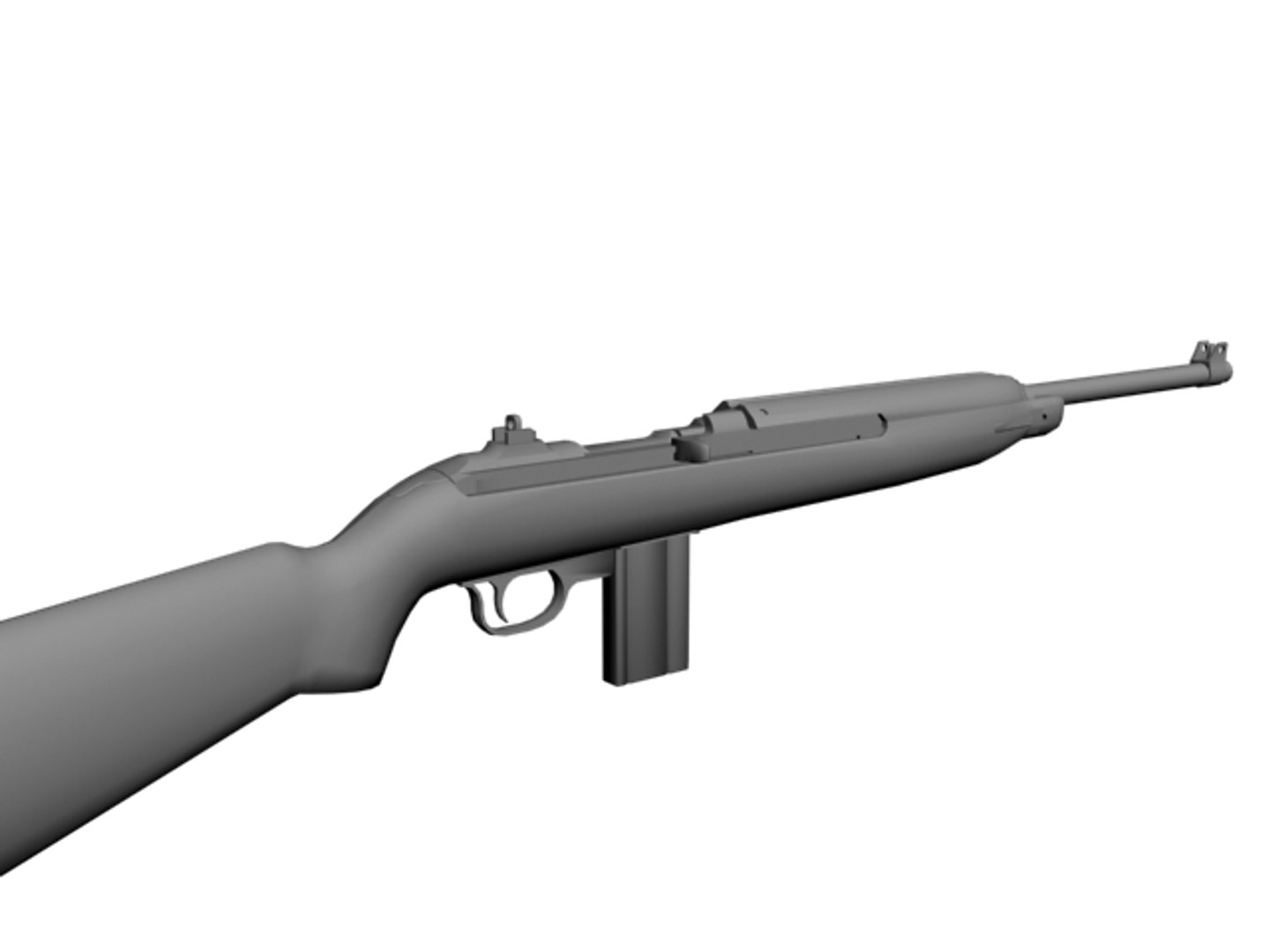 3d M1 Carbine Model