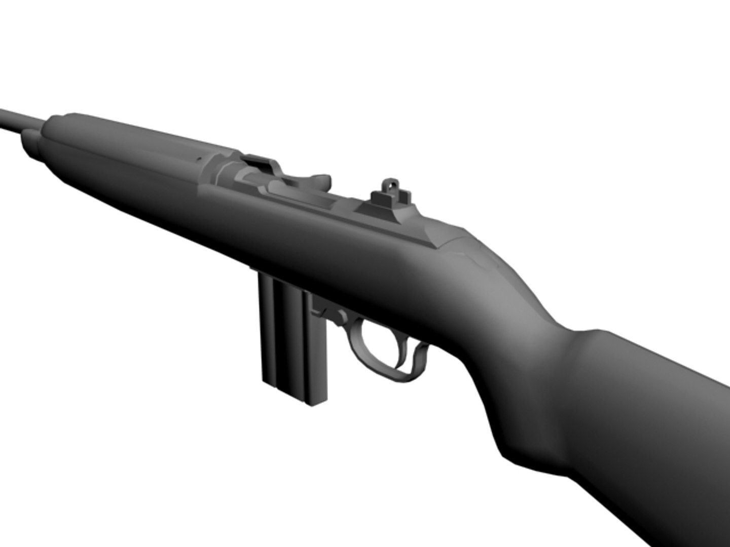 3d M1 Carbine Model