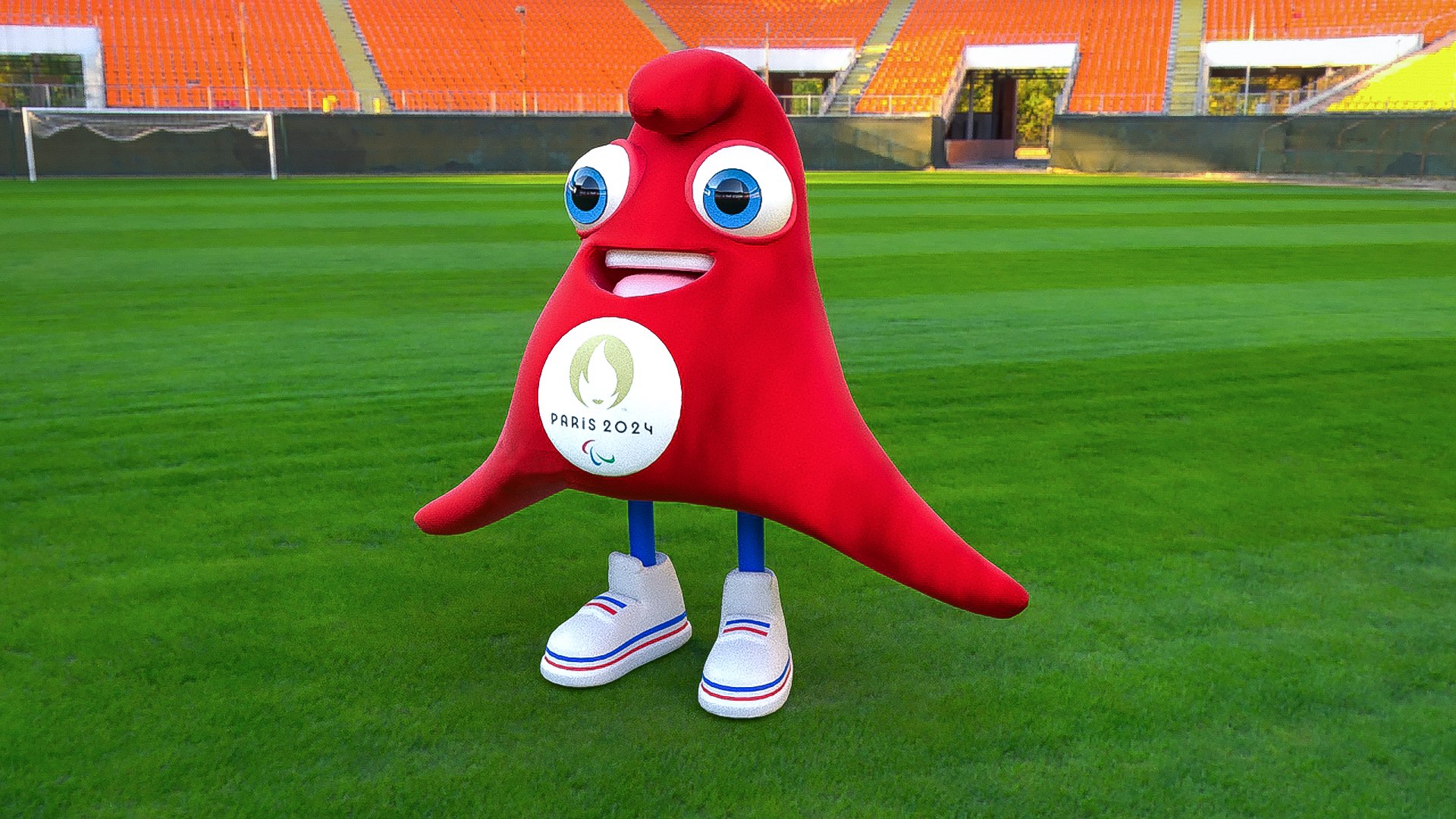 Paris 2024 Olympic Mascot 3D Model - TurboSquid 2261601