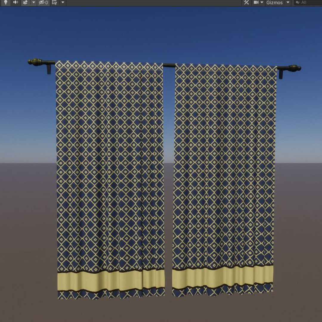 3D Curtains Pack - TurboSquid 1793089