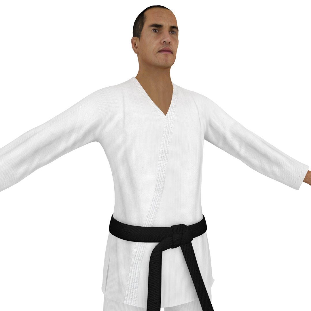 3D Rigged Karate - TurboSquid 1361130
