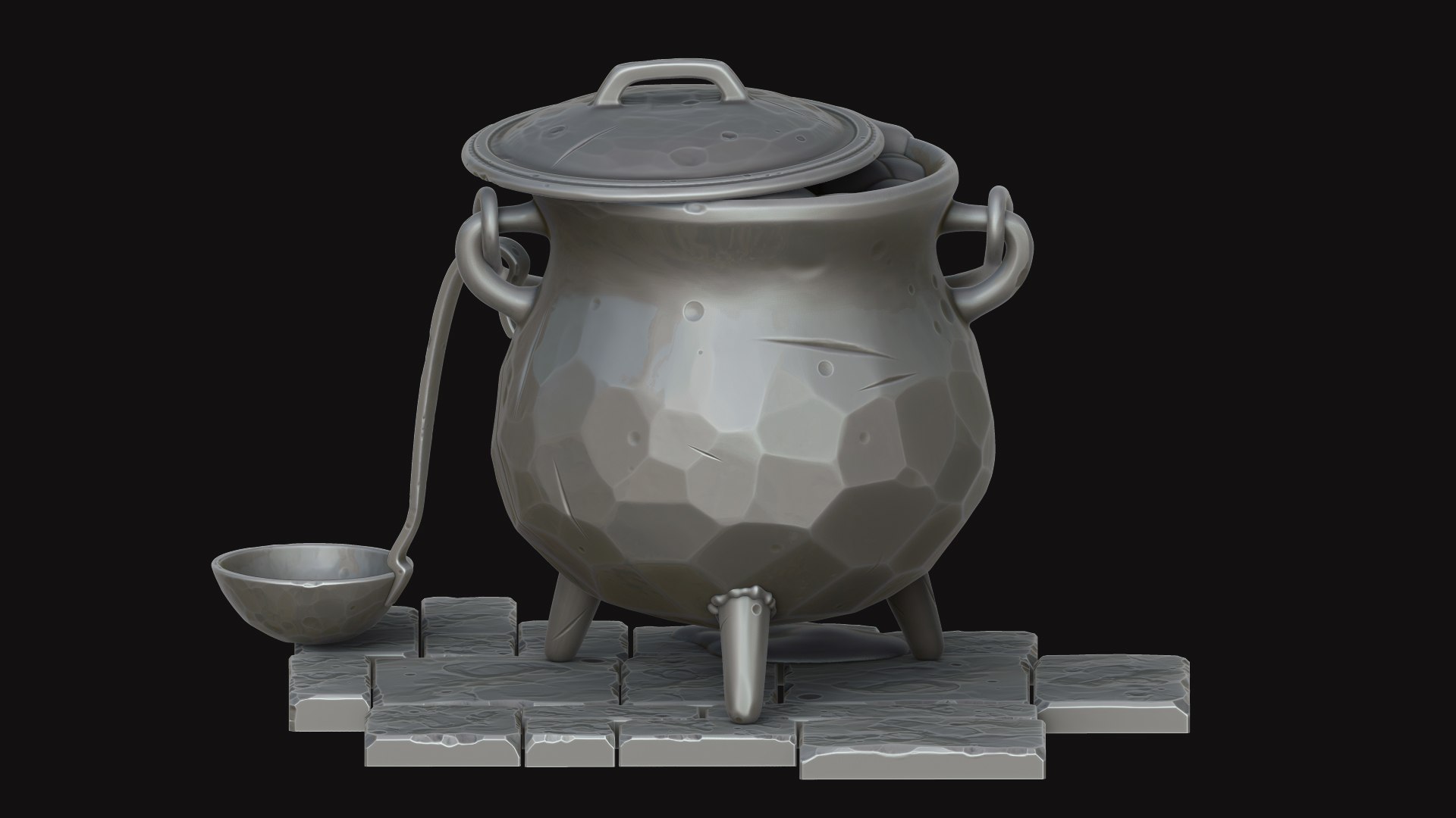 Stylized Cauldron 3D Model - TurboSquid 1812676