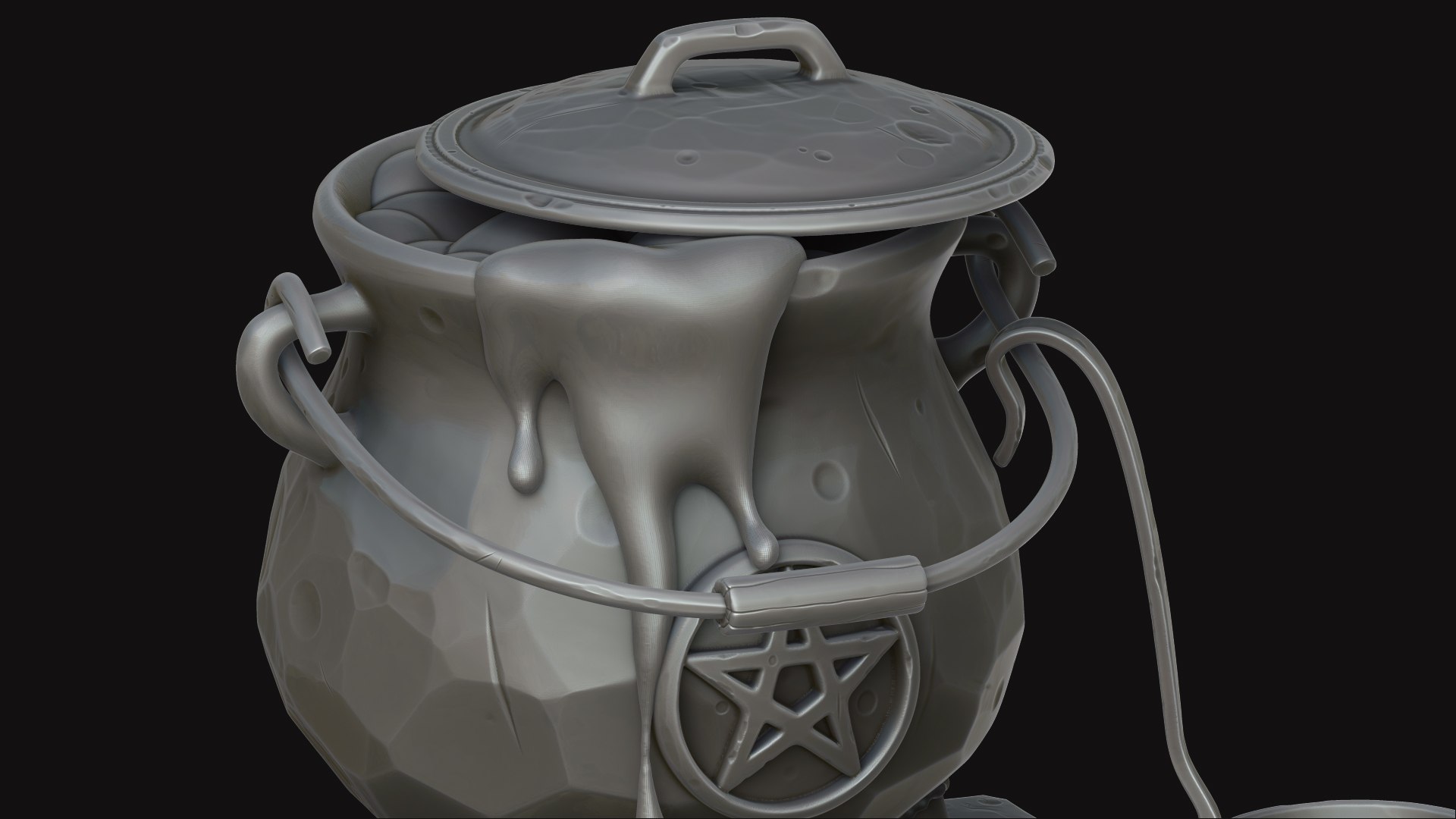 Stylized Cauldron 3D Model - TurboSquid 1812676