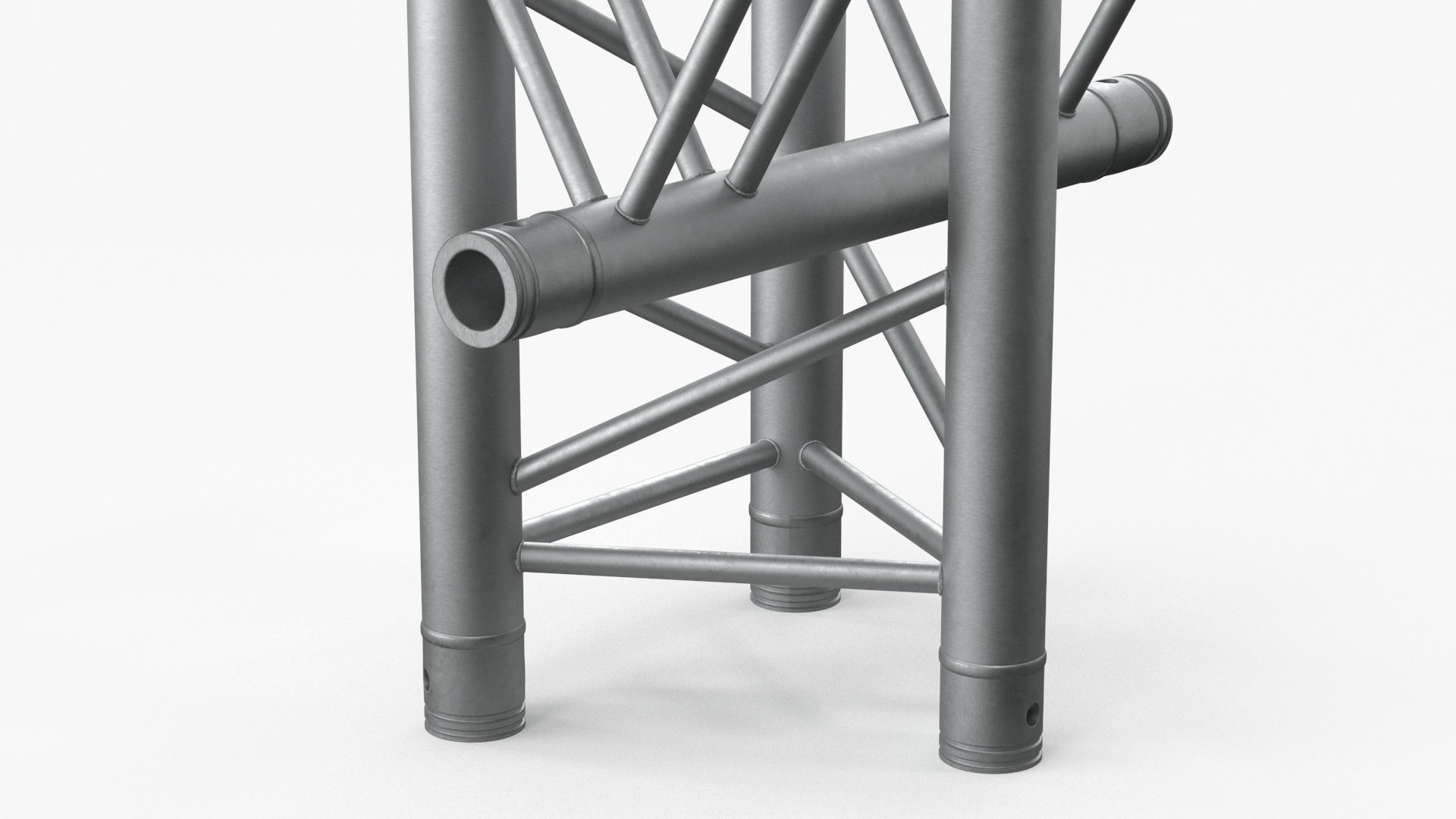 Triangular Truss Modular 3D Model - TurboSquid 2262544