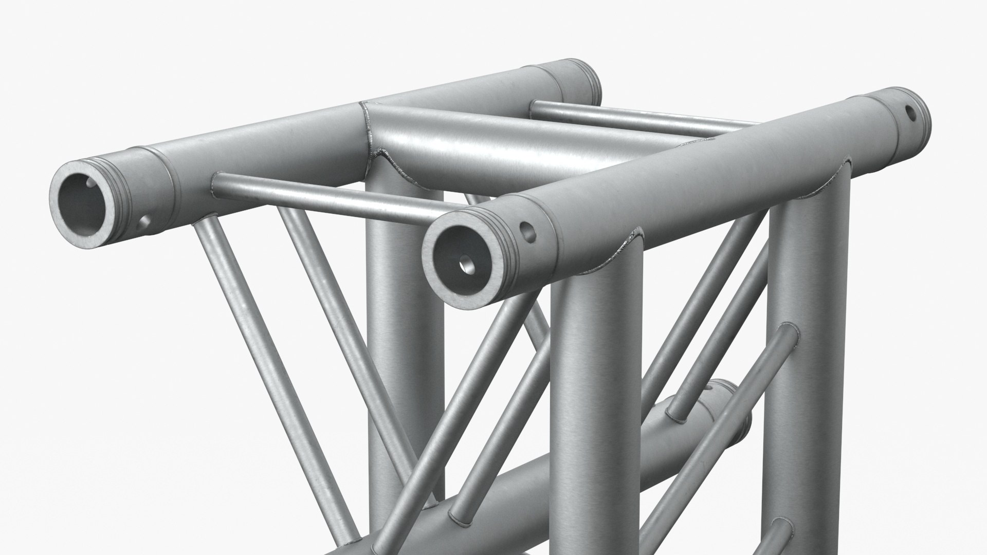 Triangular Truss Modular 3D Model - TurboSquid 2262544