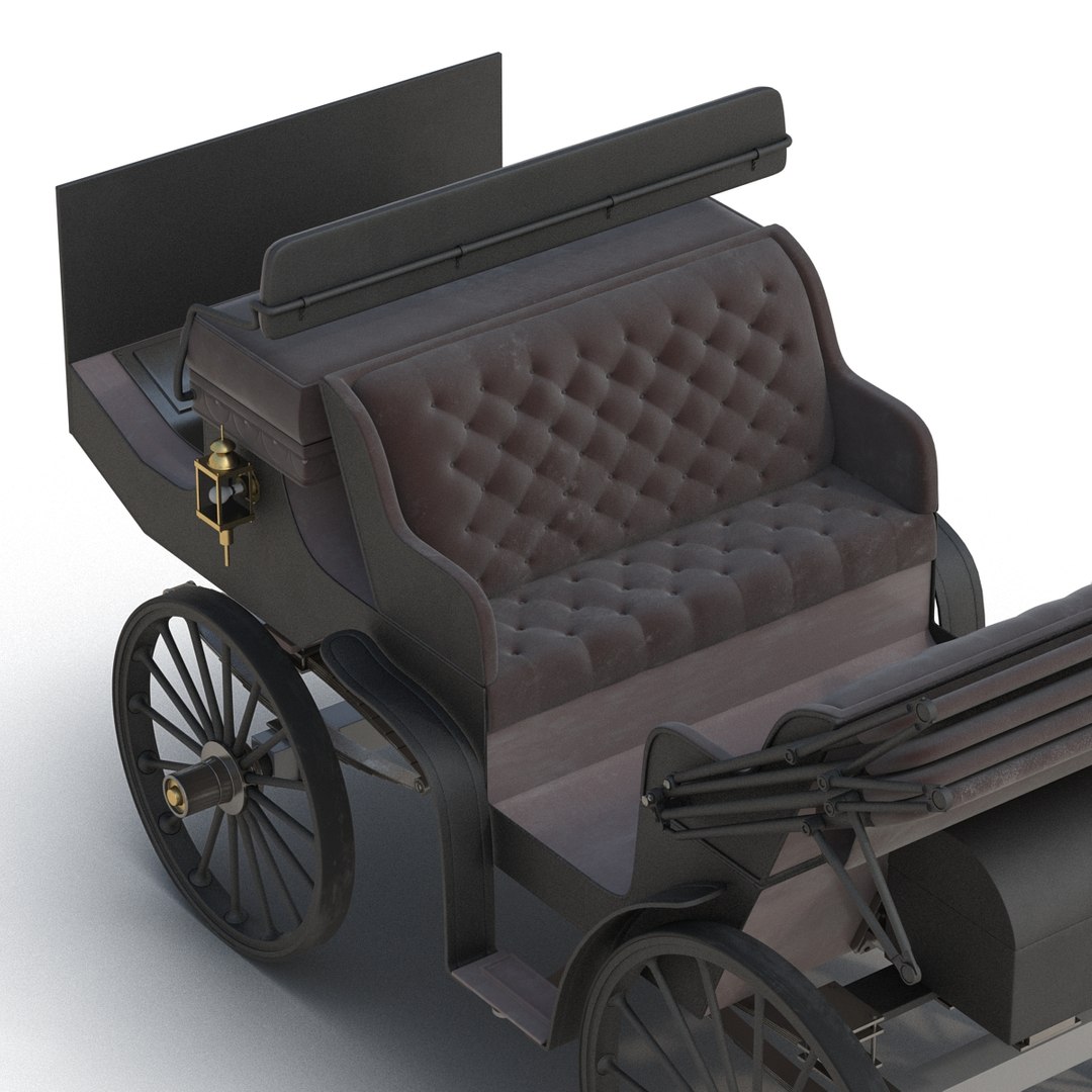 3d carriage car model