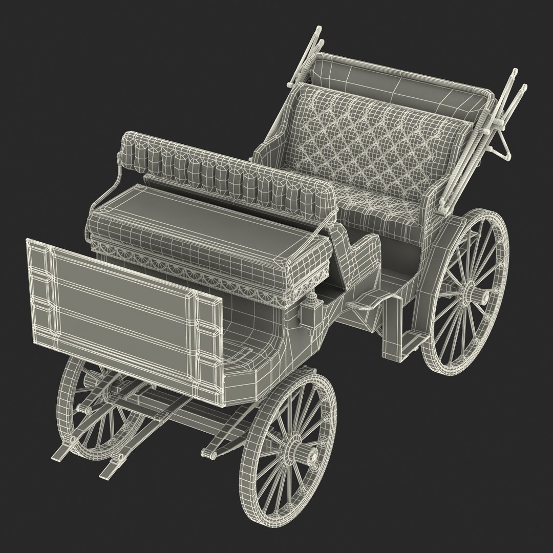 3d carriage car model