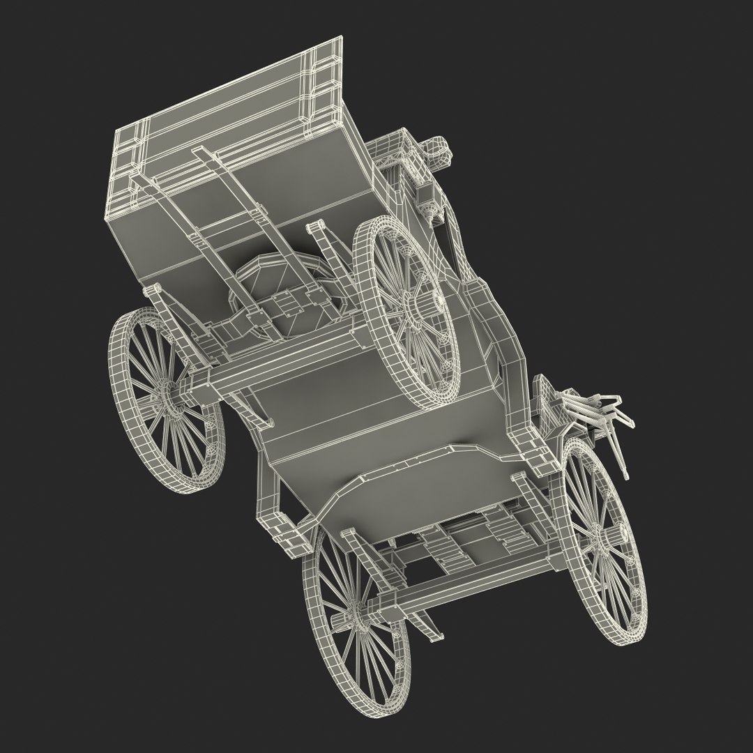 3d carriage car model