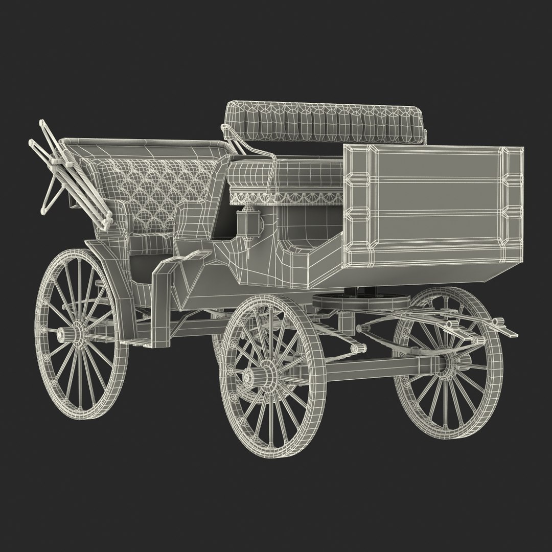 3d carriage car model