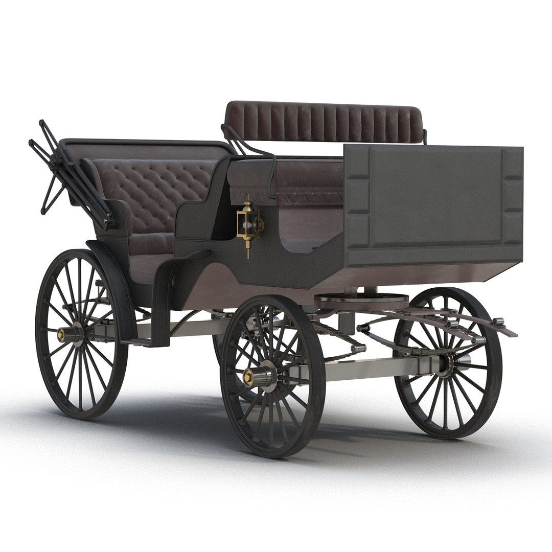 3d carriage car model