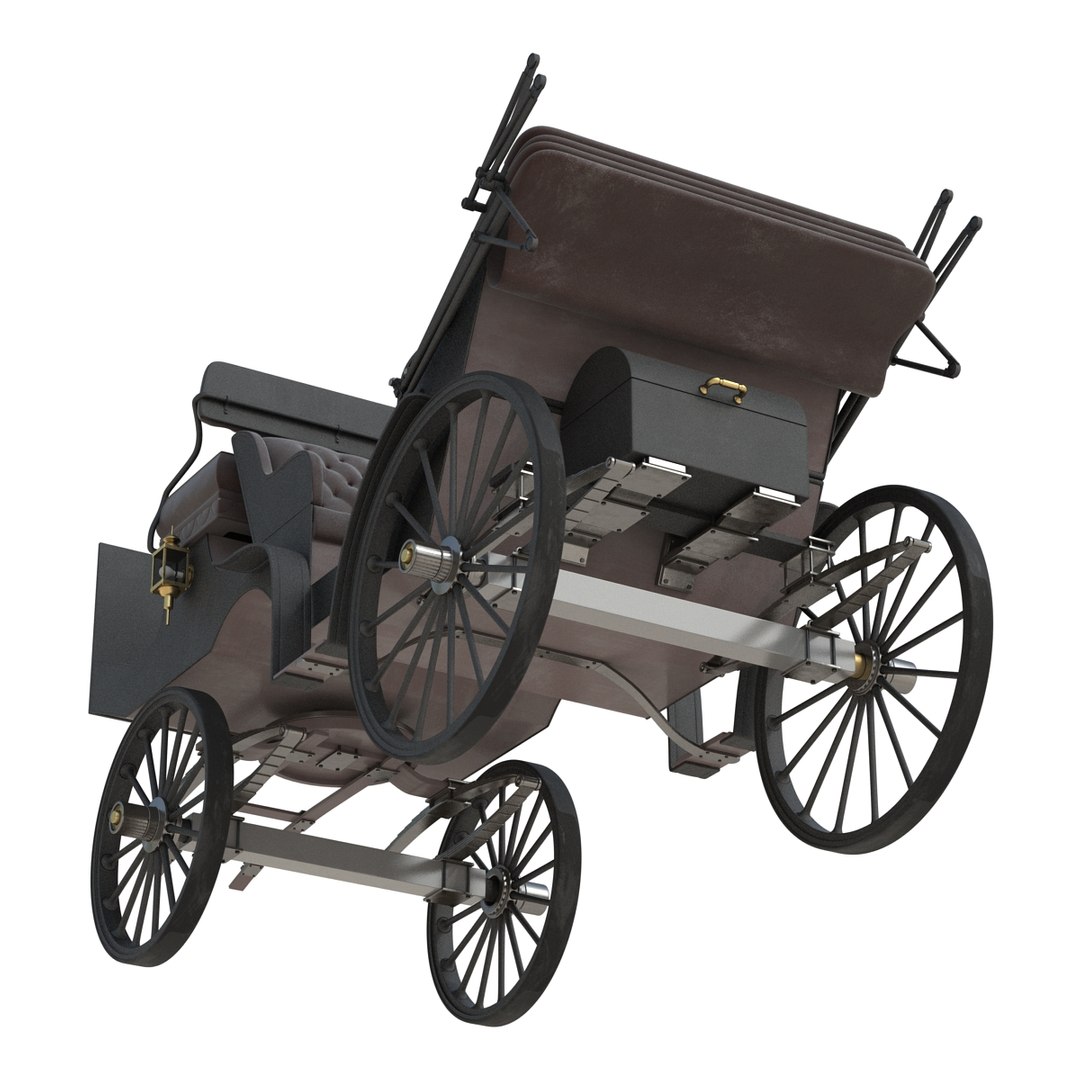 3d carriage car model