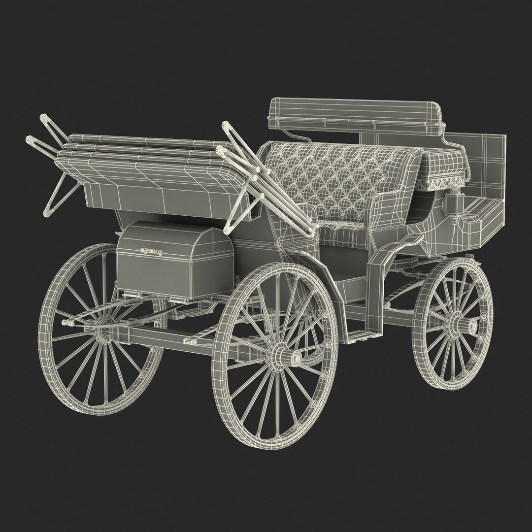 3d carriage car model