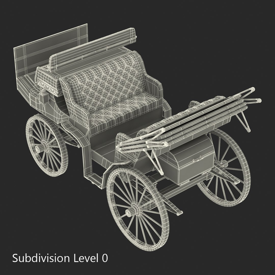 3d carriage car model