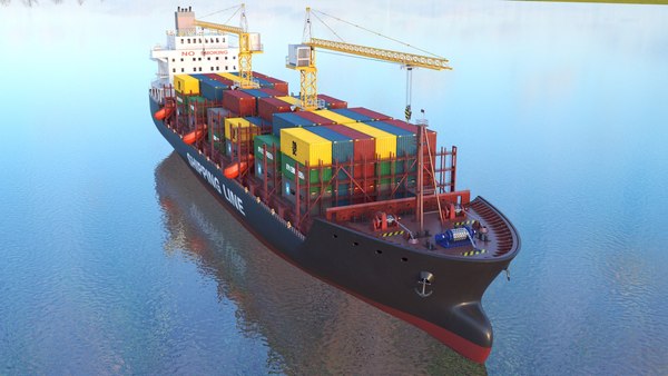 Porta-contêineres a granel Modelo 3D - TurboSquid 1780554