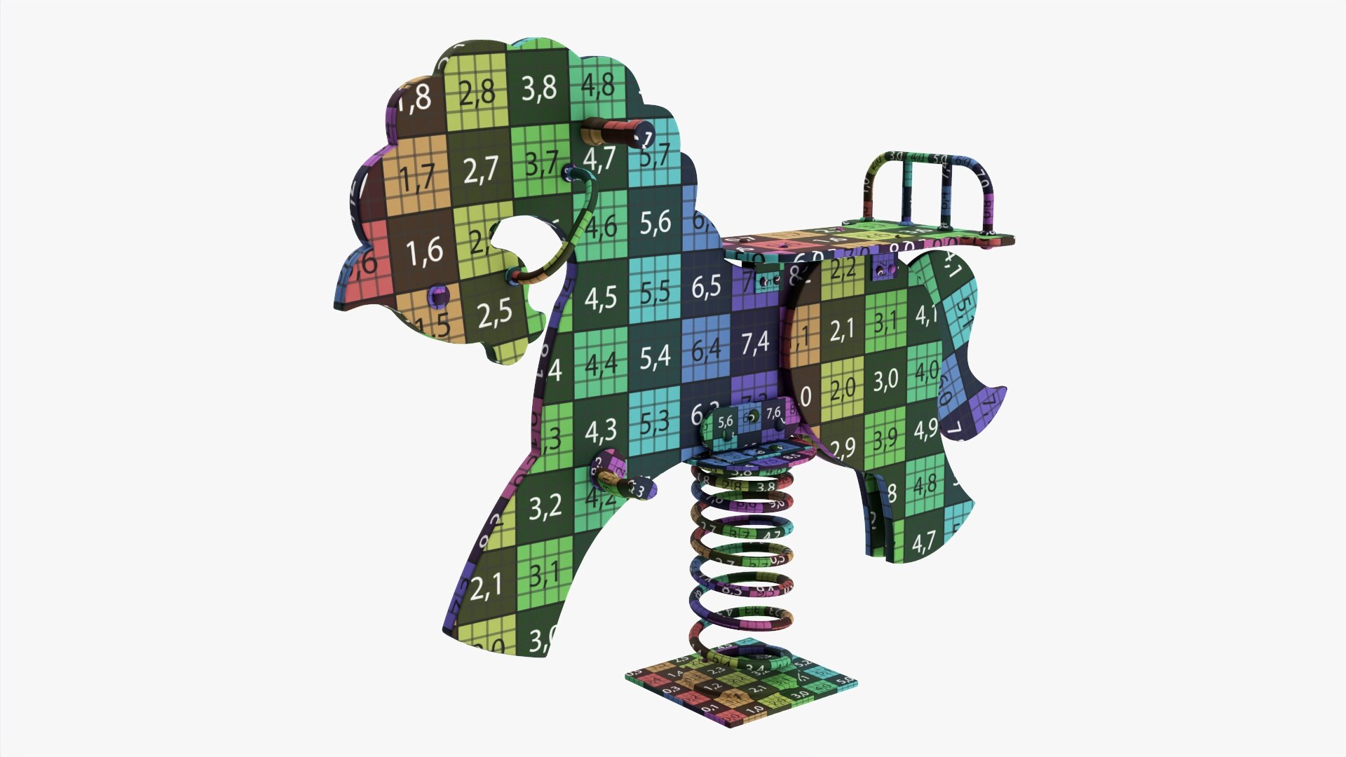 3D Spring Rocking Horse - TurboSquid 1856894