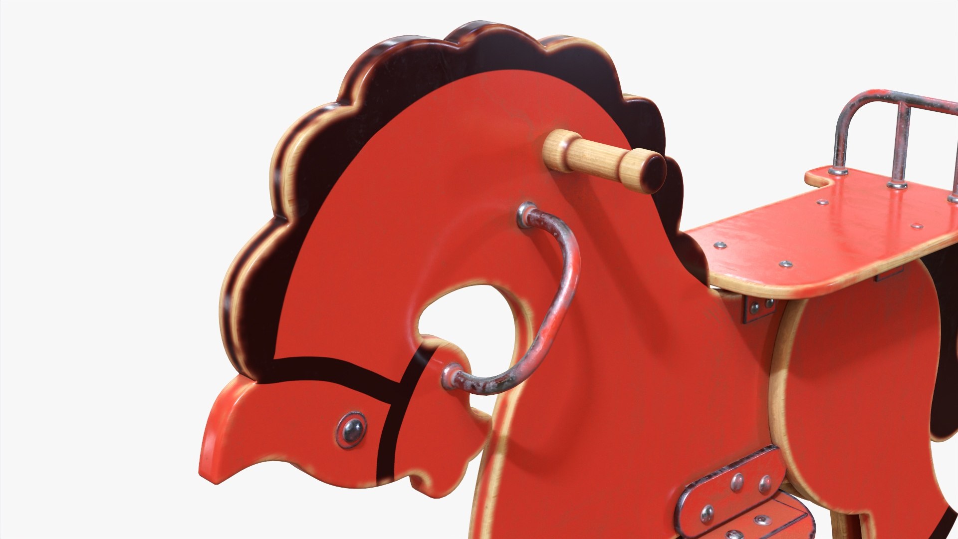 3D Spring Rocking Horse - TurboSquid 1856894