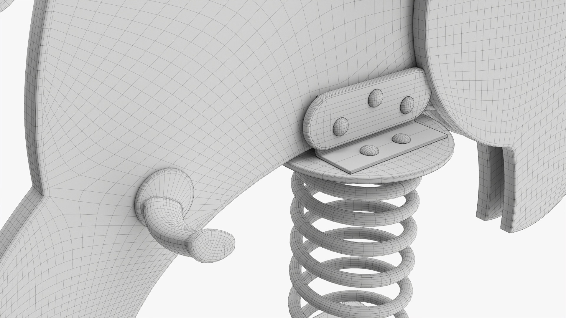 3D Spring Rocking Horse - TurboSquid 1856894