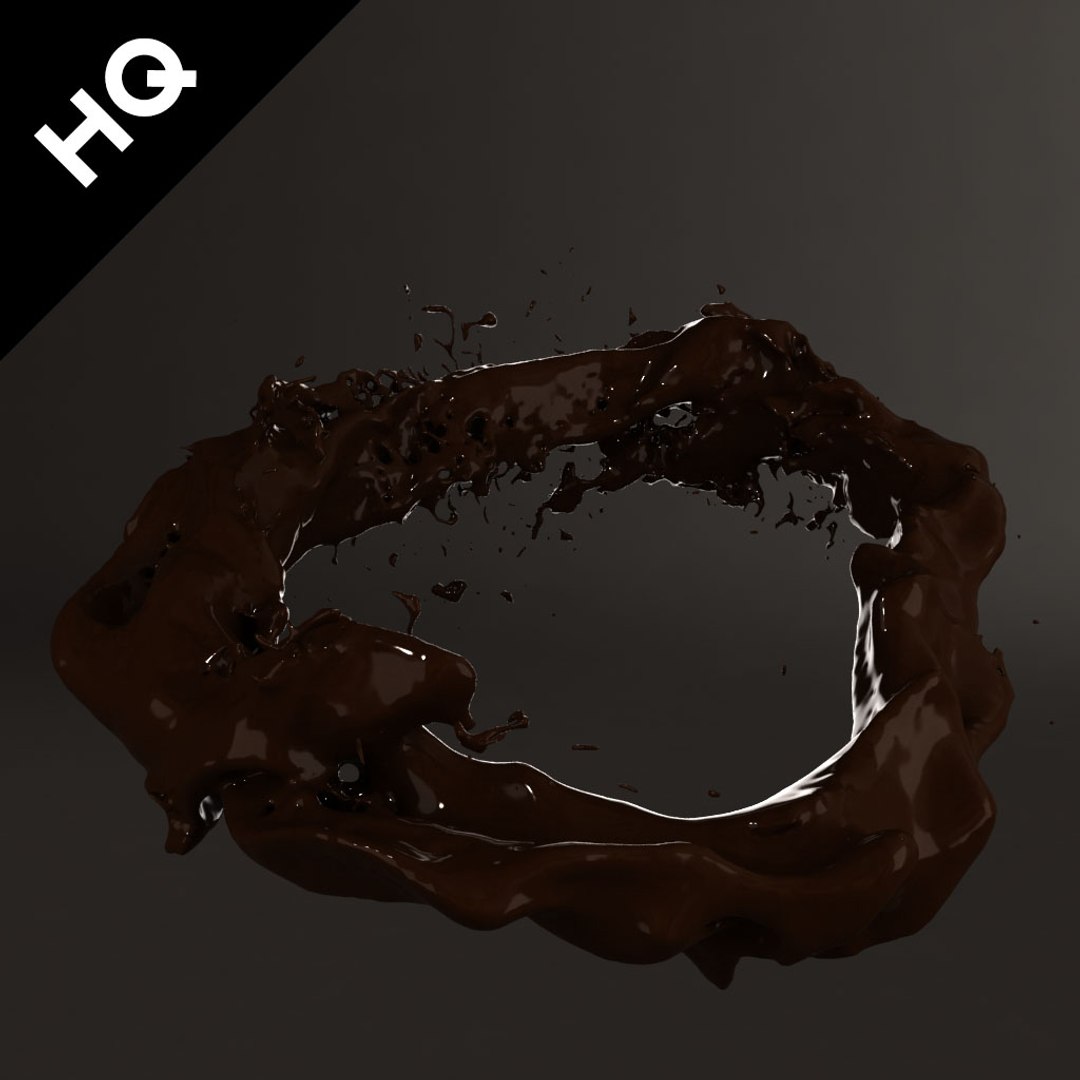 3d Splash Realflow Flow Model