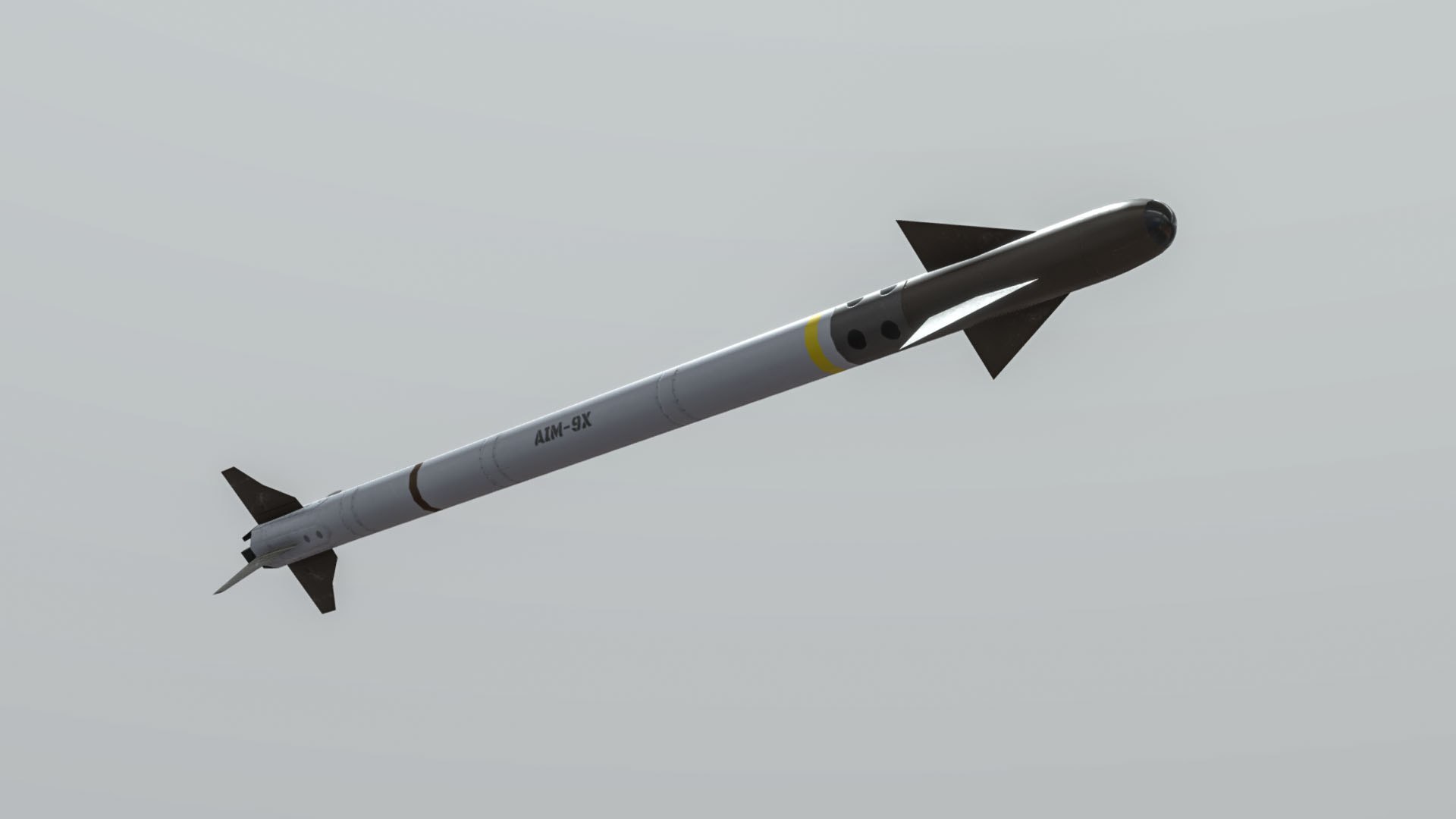 AIM-9X Low-Poly 3D model - TurboSquid 1770931
