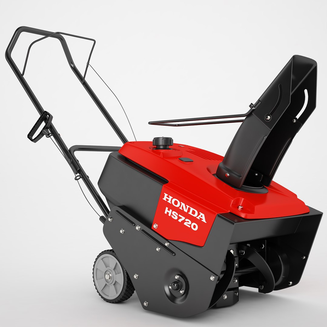 3D honda snow blower 01 - TurboSquid 1640527