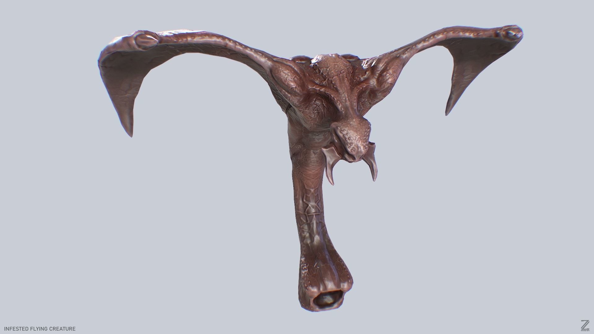 Infested Flying Creature 3D Model - TurboSquid 2407415
