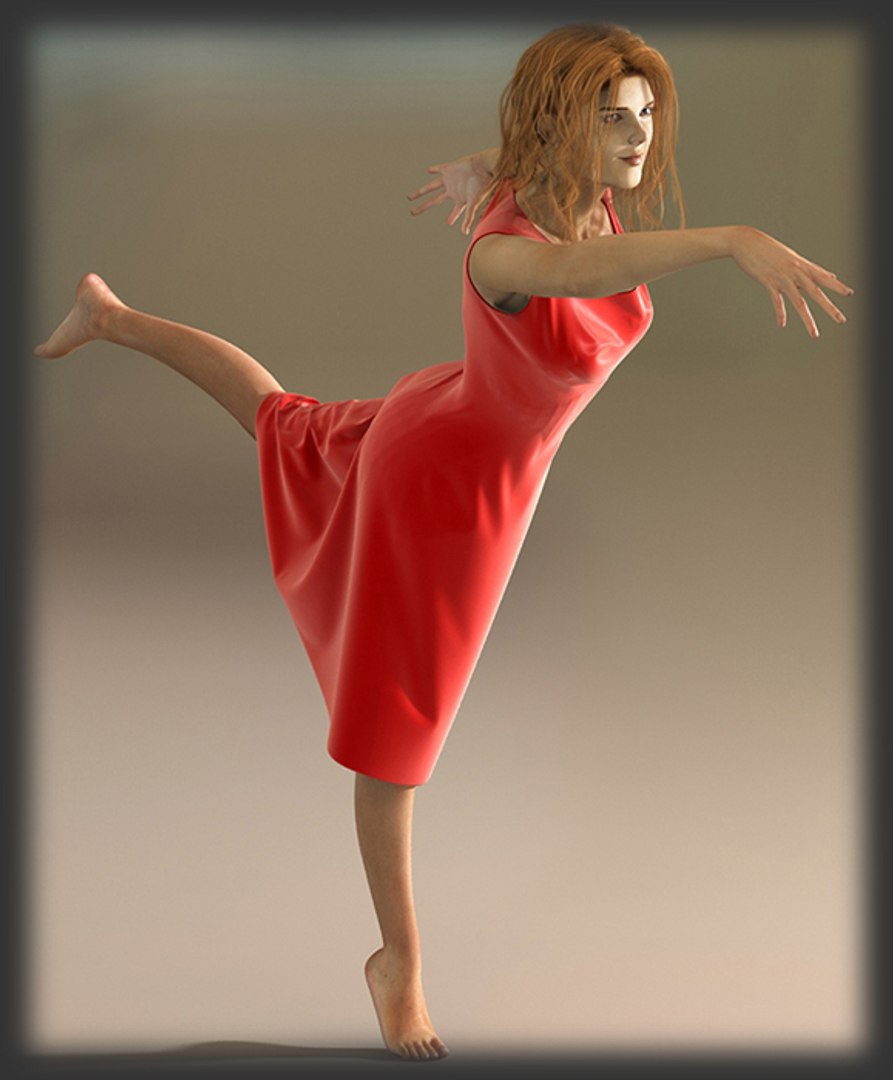 3d Max Female Character Rigging Woman Body