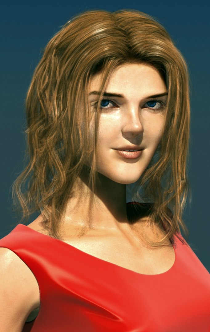 3d Max Female Character Rigging Woman Body