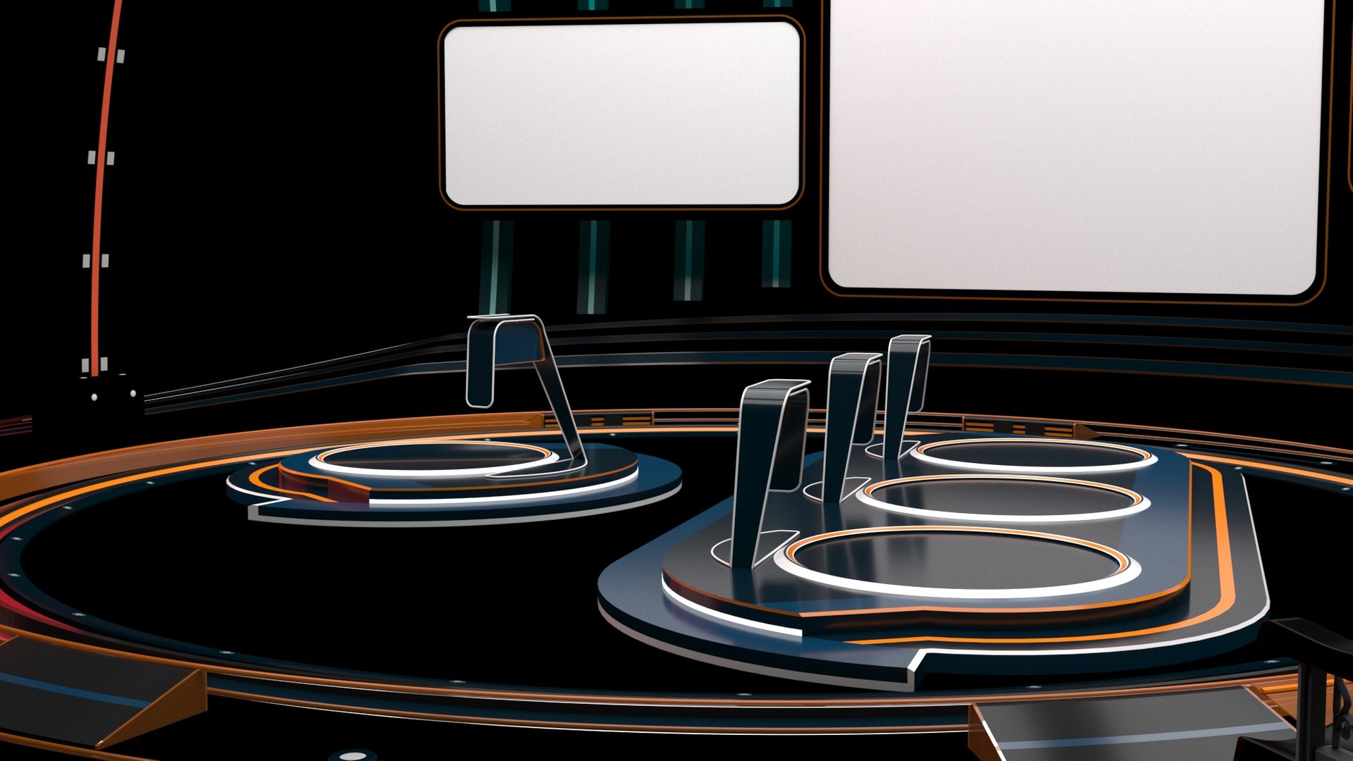 Studio design tv 3D model - TurboSquid 1624183