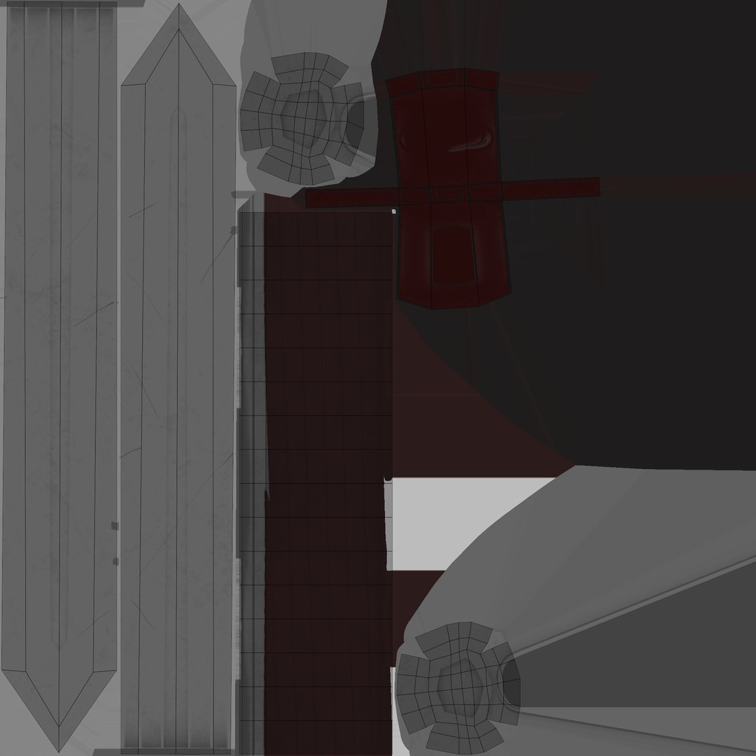 Game Ready Battle-worn Sword 3D Model - TurboSquid 1970163