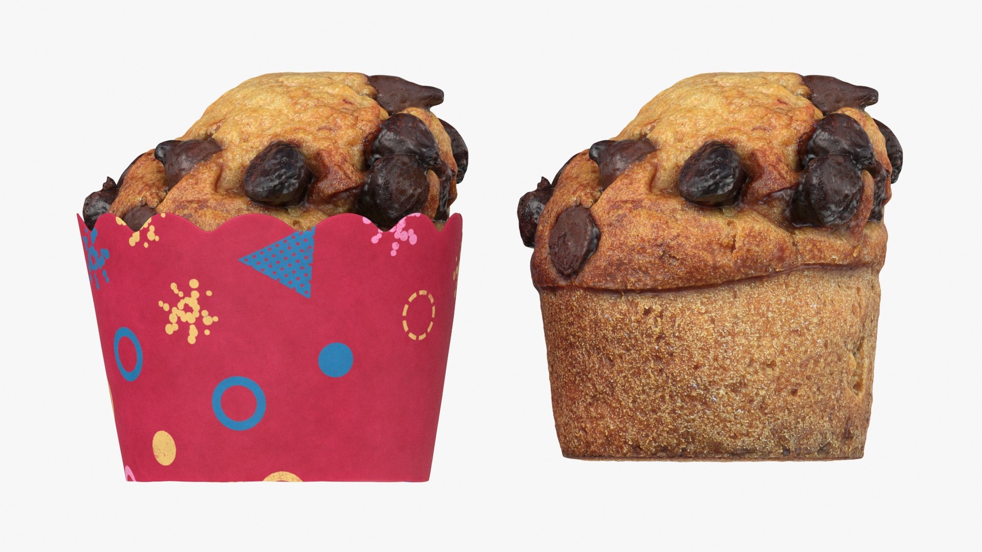 Muffins Collection 3D Model - TurboSquid 2166294