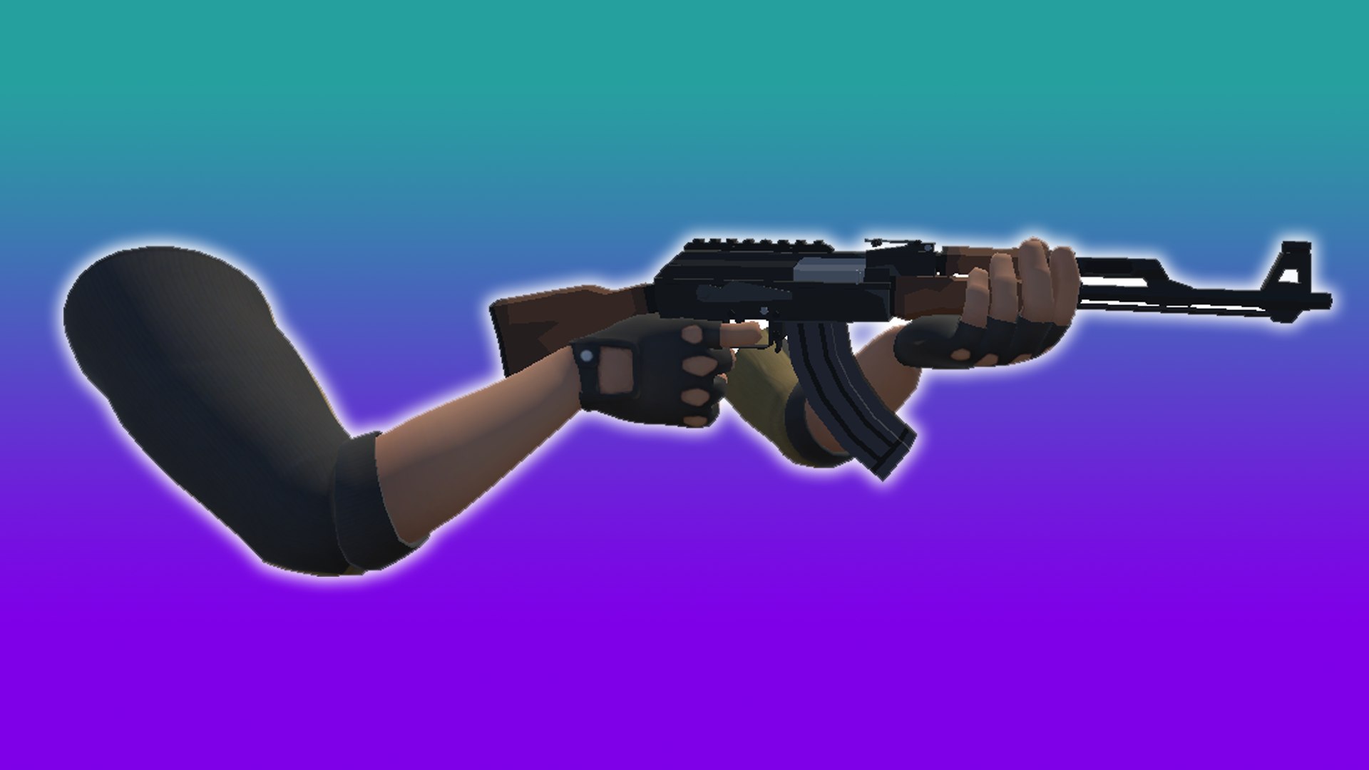 3D Animated AK 47 - Hands Model - TurboSquid 2258956