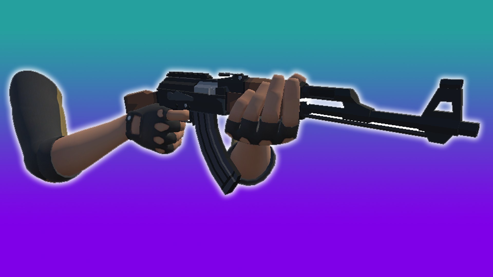 3D Animated AK 47 - Hands Model - TurboSquid 2258956