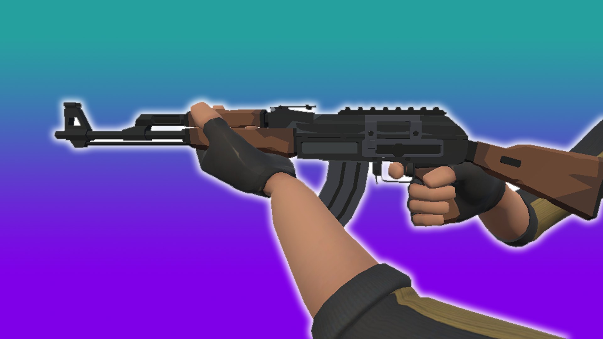 3D Animated AK 47 - Hands Model - TurboSquid 2258956