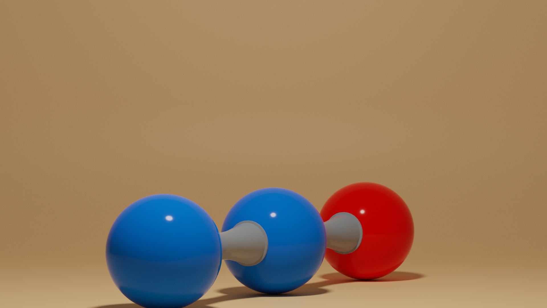 Nitrous Oxide N2O Molecule 3D Model - TurboSquid 1721304