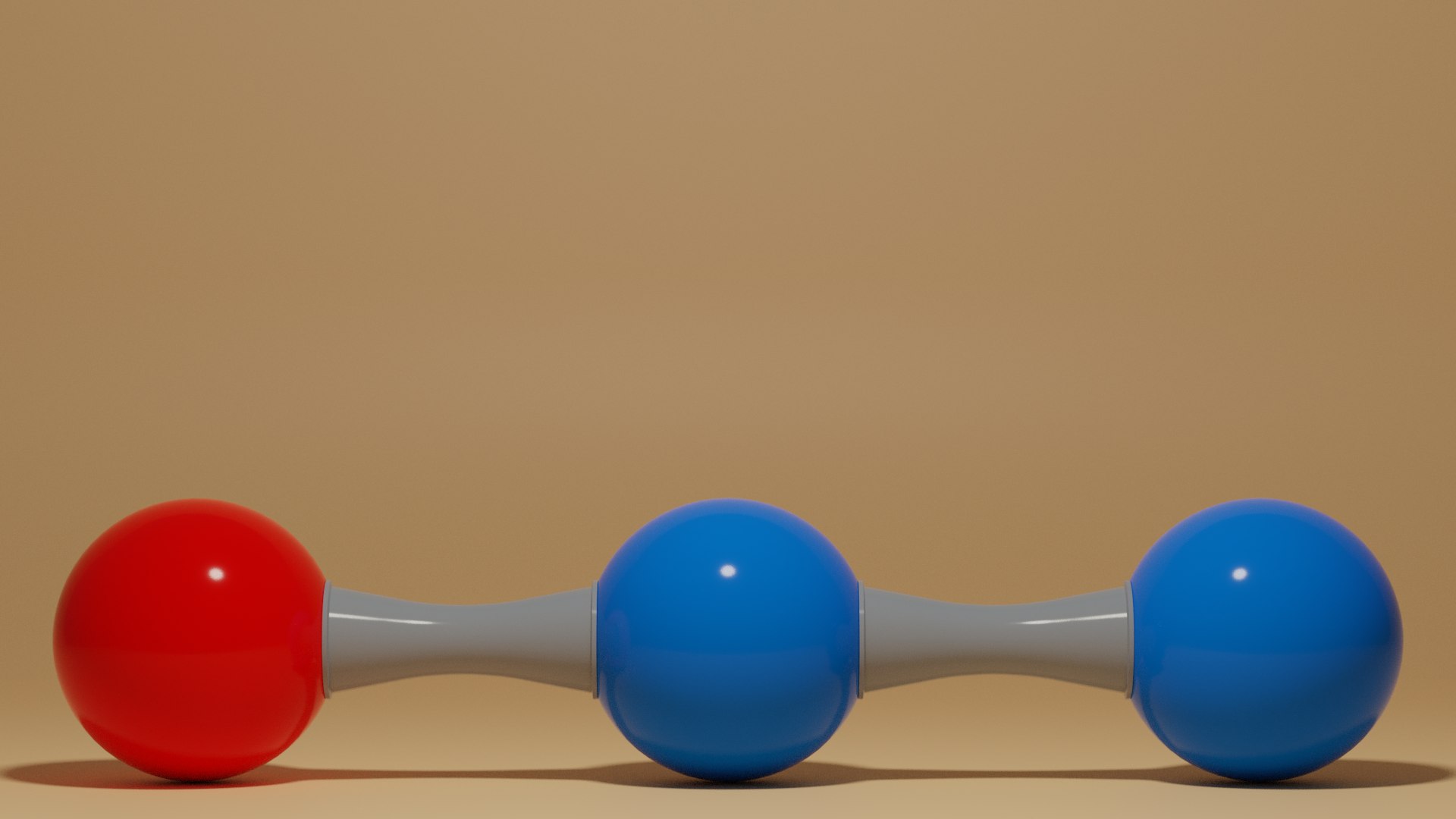 Nitrous Oxide N2O Molecule 3D Model - TurboSquid 1721304