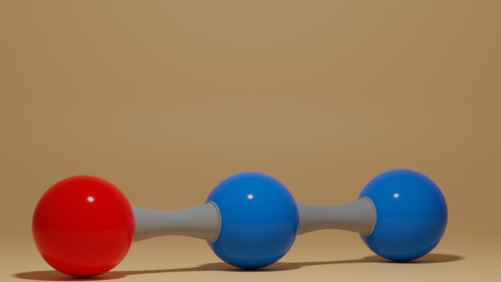 Nitrous Oxide N2O Molecule 3D Model - TurboSquid 1721304