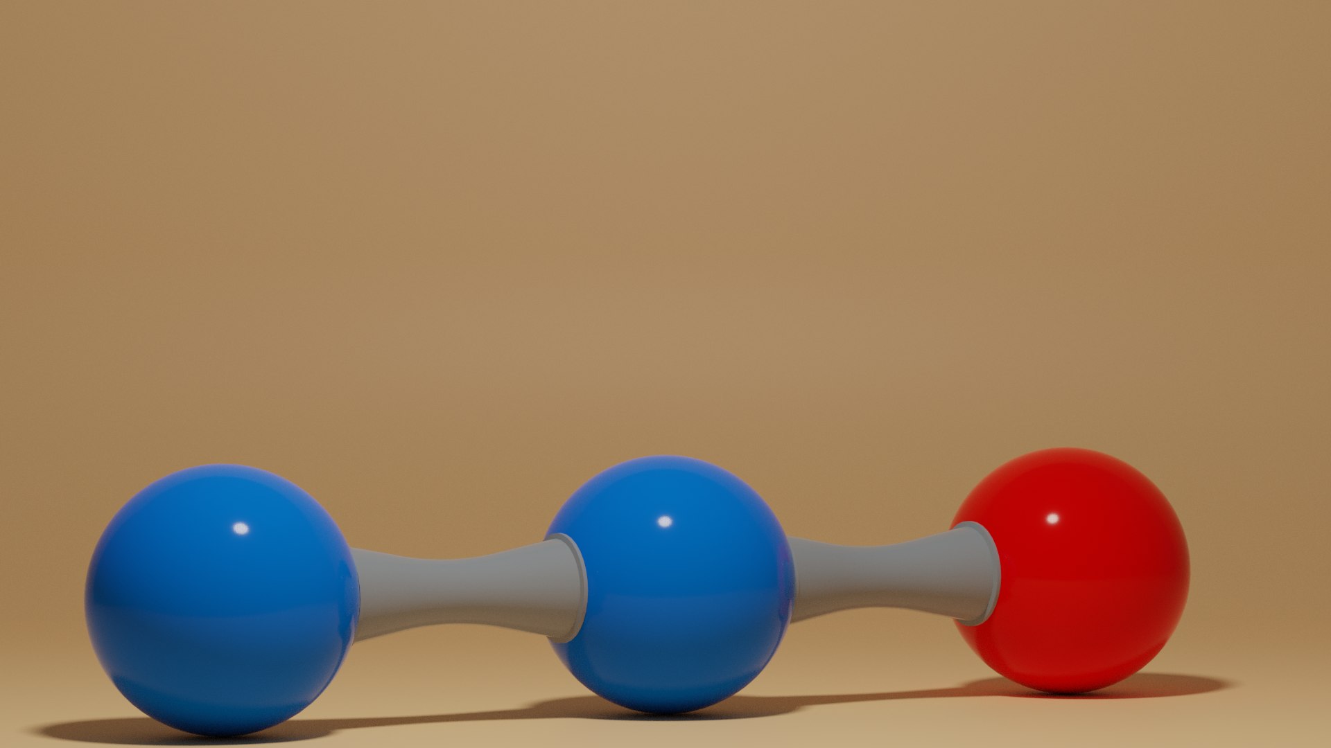 Nitrous Oxide N2O Molecule 3D Model - TurboSquid 1721304