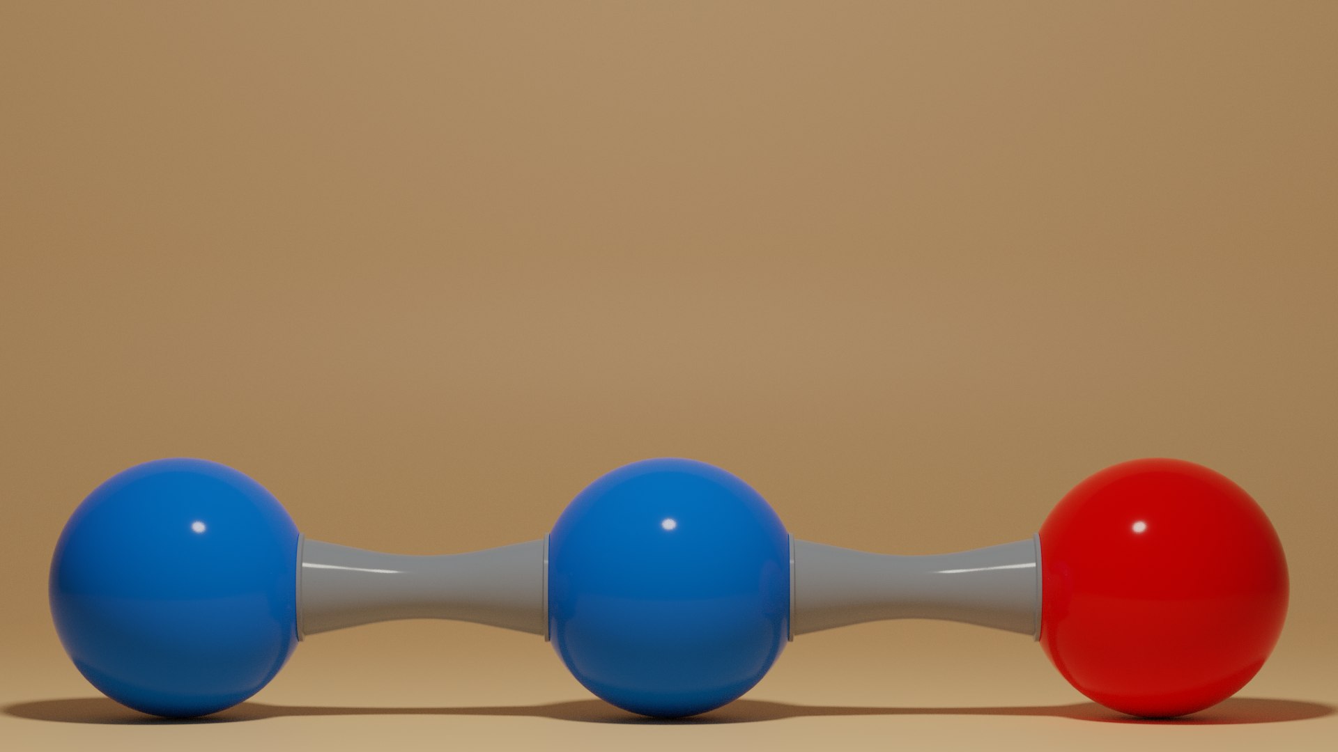 Nitrous Oxide N2O Molecule 3D Model - TurboSquid 1721304