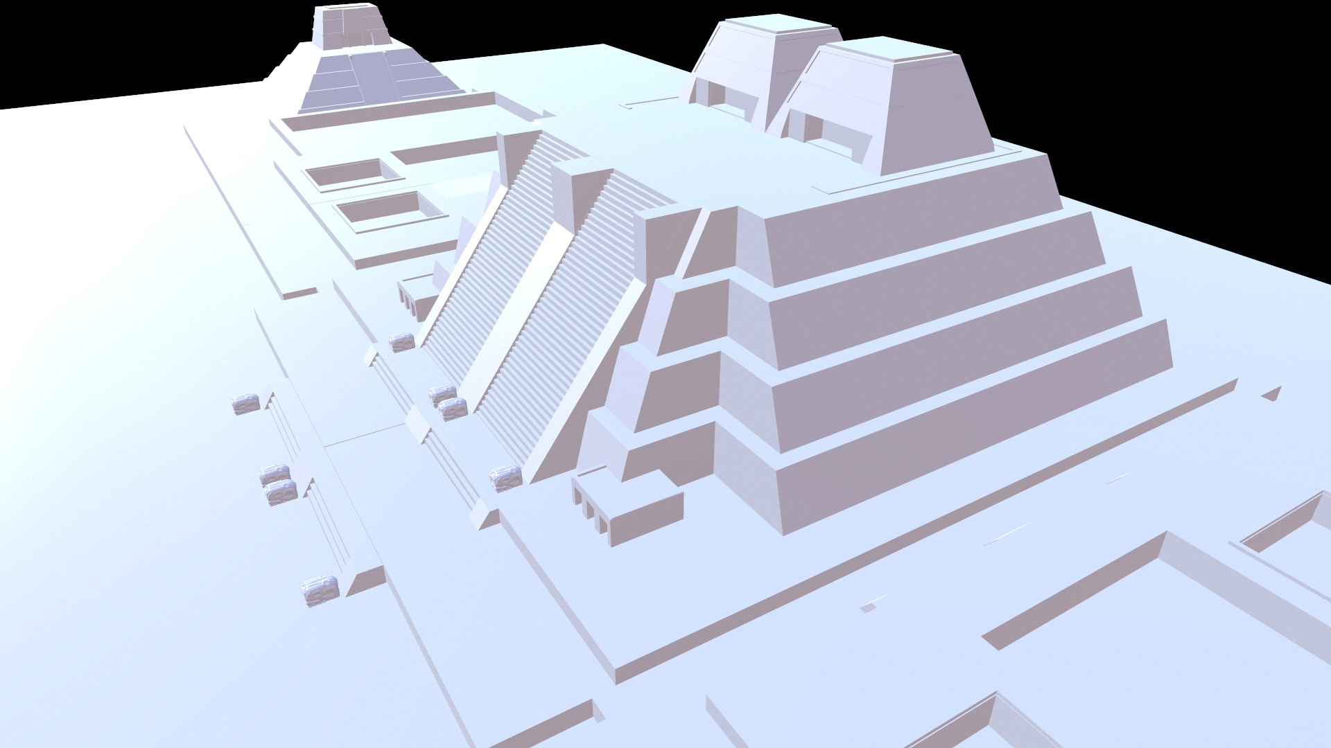 Tenochtitlan City Templo 3D Model - TurboSquid 1658872