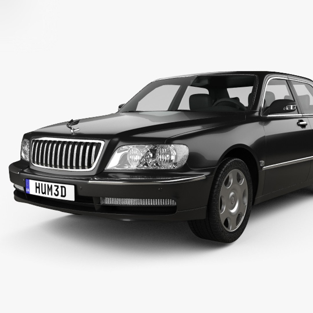 Hyundai Equus 1999 3D Model - TurboSquid 1407336