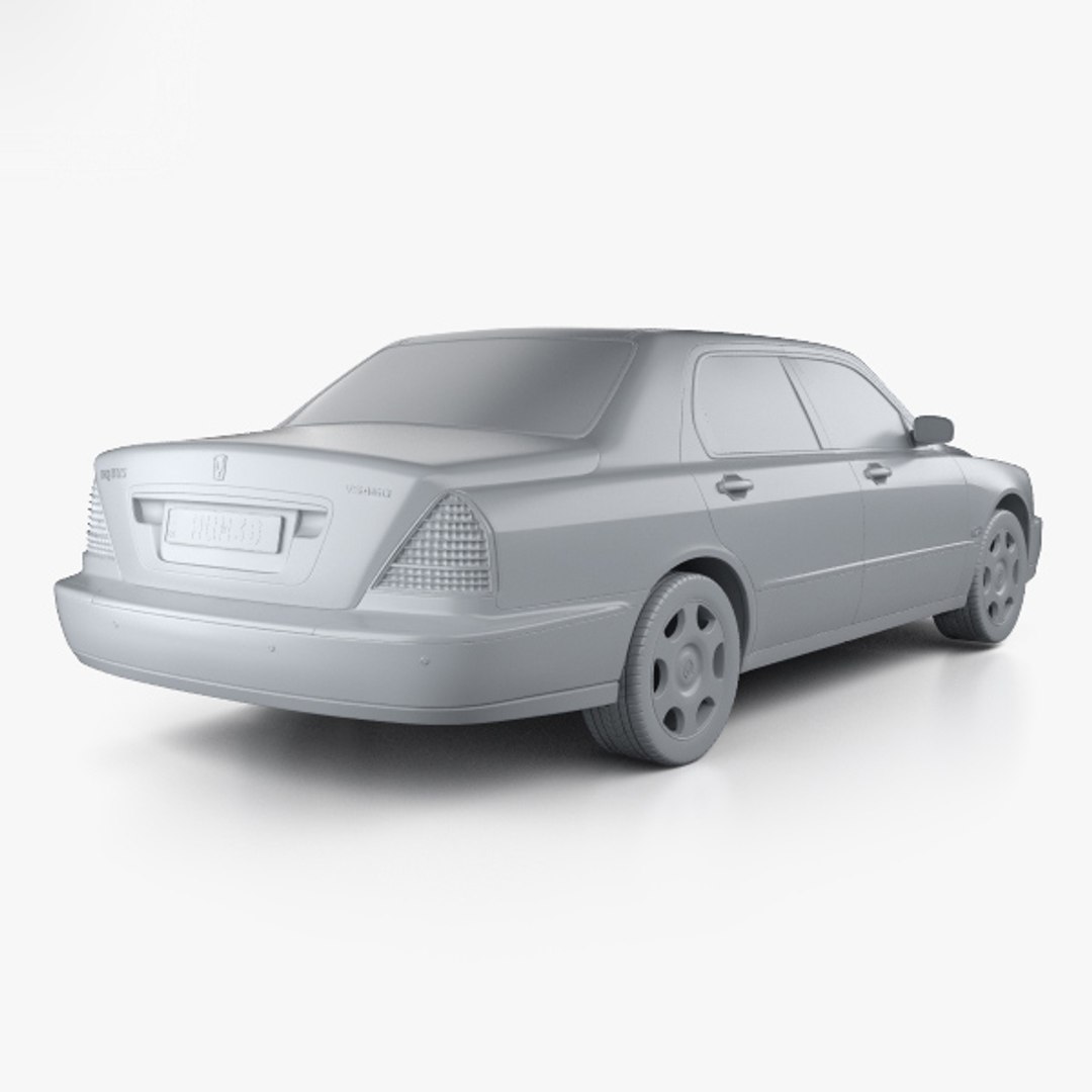 Hyundai Equus 1999 3D Model - TurboSquid 1407336