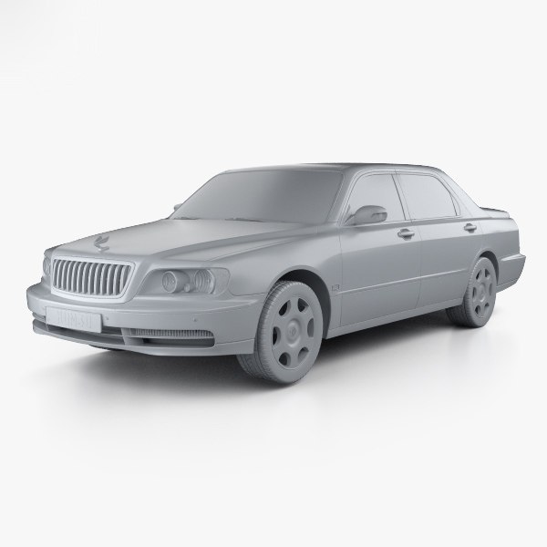 modelo 3d Hyundai Equus 1999 - TurboSquid 1407336